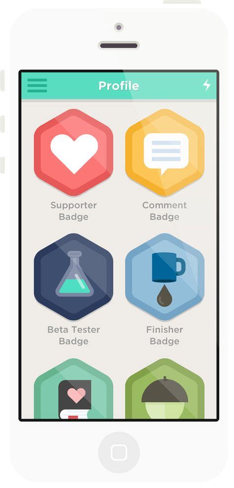Badges Ideas Mobile Design App Badges App Design
