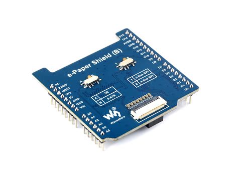 universal e paper raw panel driver shield b for nucleo arduino on
