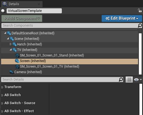 Virtual Screen Template Chyron
