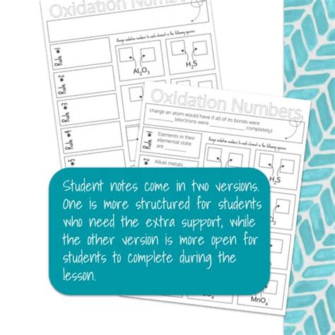 Ap Chemistry Oxidation Numbers Scribble Notes By Unbroken Bond Tpt Ap Chemistry Oxidation Numbers Scribble Notes By Unbroken Bond Tpt