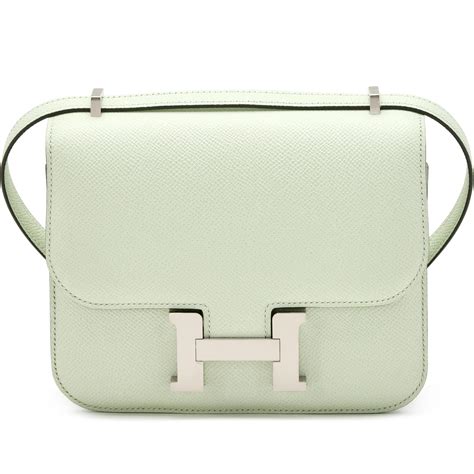 Hermès Vert Fizz Epsom Mini Constance 18 Palladium Hardware 2022