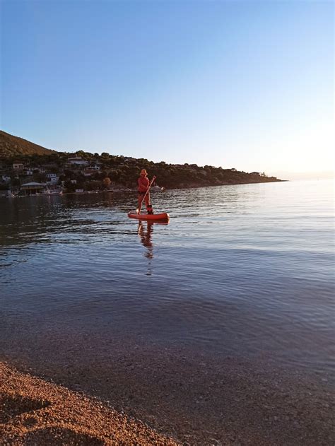 Wife Enjoying Evening Ride R Sup
