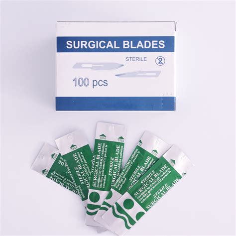 Stainless Steel Sterilized Scalpel Blades Size 11 Micro Surgical Blade