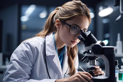 Premium Photo Hospital Lab Testing