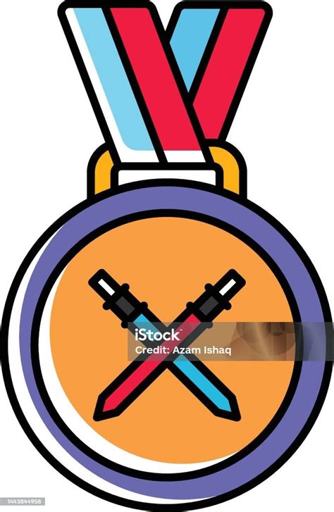극지 메달 벡터 색상 누락 아이콘 디자인 겨울 시즌 요소 기호 스노우 보드 장비 기호 익스트림 스포츠 스톡 일러스트 경쟁 상