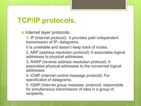 Tcp Ip Tutorial Ppt