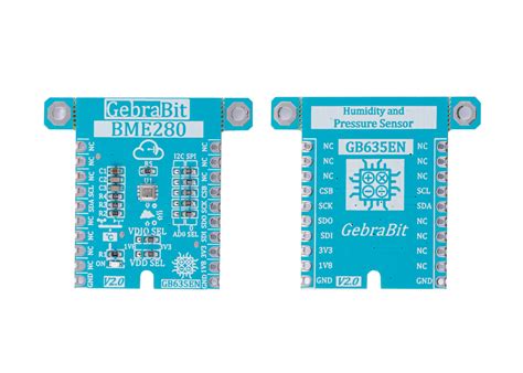 Gebrabit Bme280 Humidity And Pressure Sensor Module Overview Gebrabit