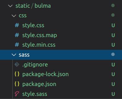 TodoList 편 BULMA CSS 적용하기 장고쟁이