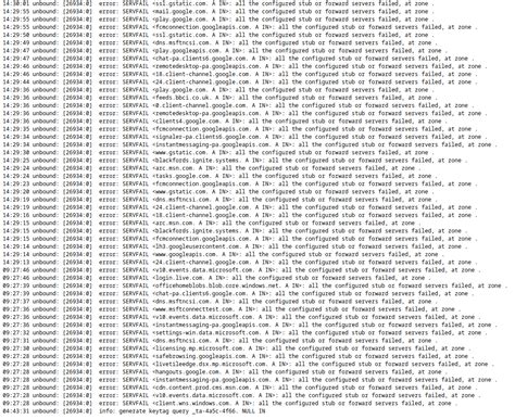 Local Names Are Not Resolving After Updating To 154 Dns Ipfire