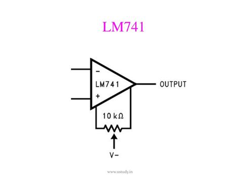 PPT IC741 Operational Amplifier PowerPoint Presentation Free Download ID 6410837