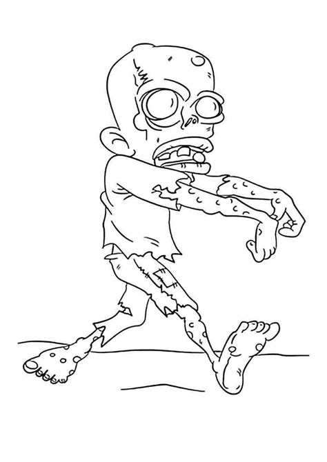 Зомби Раскраска Открытки Kартинки