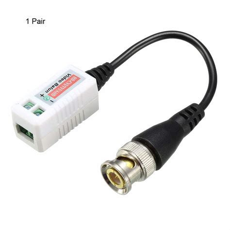 Getuscart Uxcell Video Balun Transceiver Cctv Camera Passive Bnc