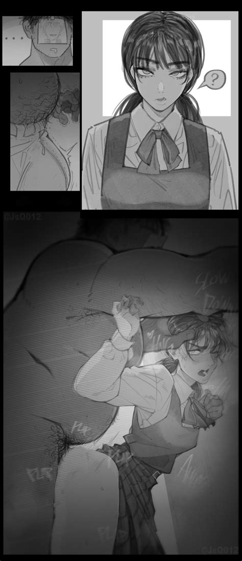 Jsq012 Mitaka Asa Chainsaw Man Absurdres Highres 1boy 1girl