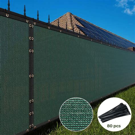 Privacy Fence Screen Heavy Duty Fencing Mesh Shade Net Cover With Brass Grommet For Chain Link
