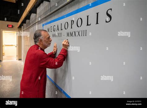Francis Ford Coppola In Megalopolis 2024 Directed By Francis Ford