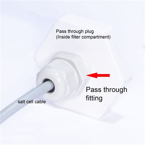 Pass Through Fitting Ace Salt Cell Replacement