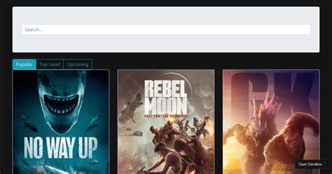 Workshop Codesandbox