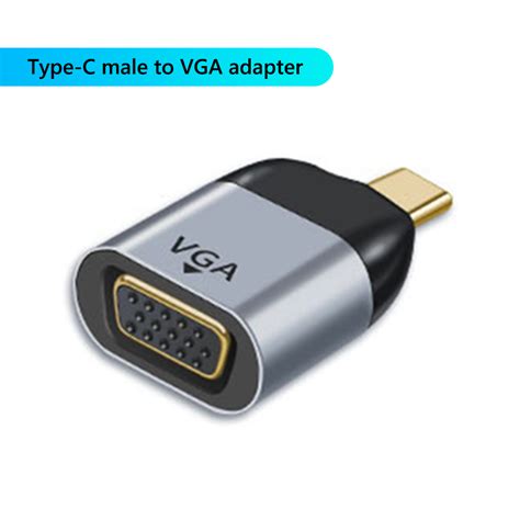 Type C Male To VGA Female Adapter 2AllConnectors