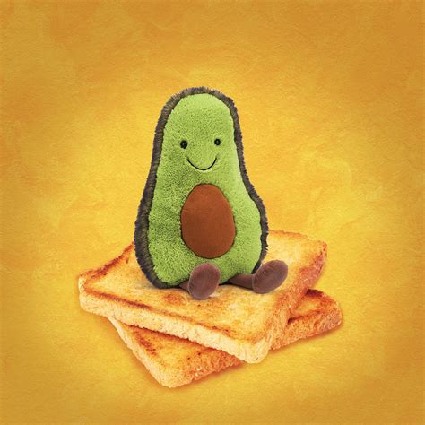 Jellycat Amuseables Avocado Hugglemoo