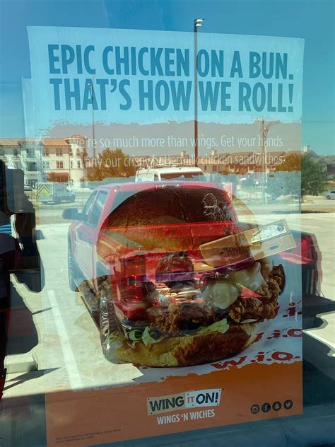 Menu At Wing It On Restaurant Fort Worth