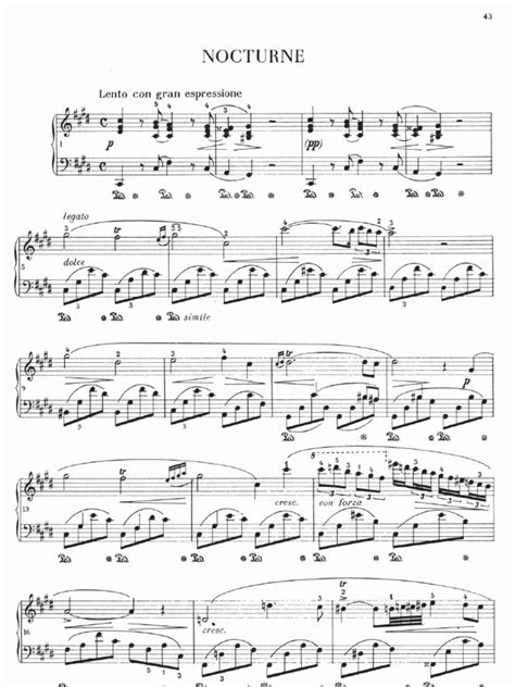 Chopin Nocturne 20 In C Sharp Minor Op Posth