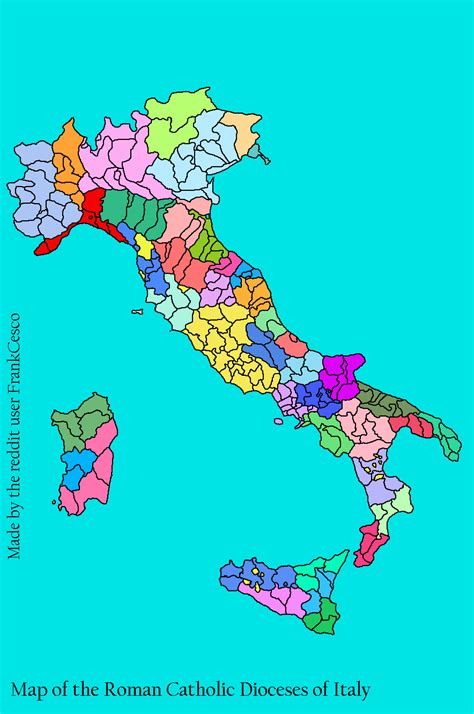 Roman Catholicism Map