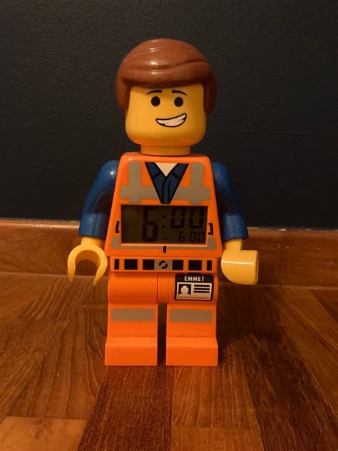 Lego Movie Emmet Alarm Clock Furniture Home Living Home Decor Clocks On Carousell