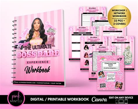 Workbook Ebook Digital Workbook Editable Workbook For Workshops Or