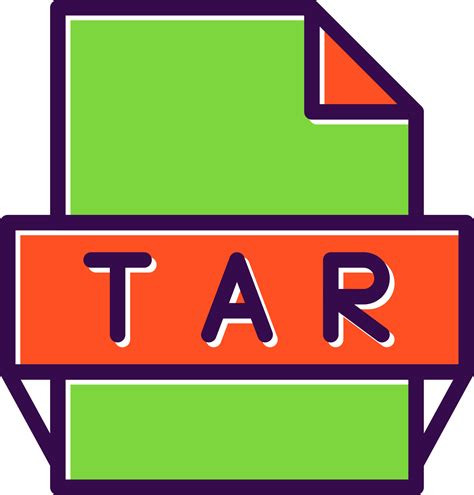 Tar File Format Icon 15830784 Vector Art At Vecteezy