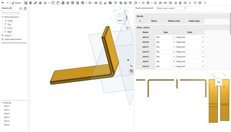 Problem With Unfolding Imported File Example Included Onshape