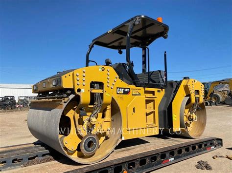 Caterpillar Cb15 Cw Rodillos De Doble Tambor Construcción
