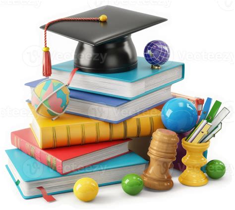 Graduation Ceremony Supplies And Educational Materials 60729838 Png