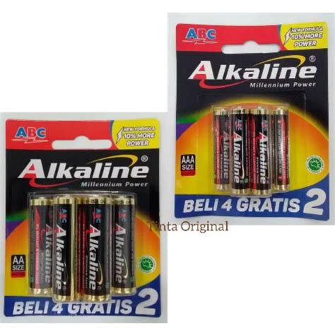 Jual Baterai Battery Batere Batre Alkaline Aa Aaa Isi Pcs Nj Shopee Indonesia