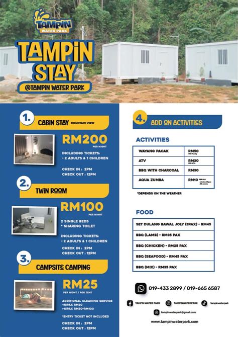 Tampin Water Park Malaysia Camping