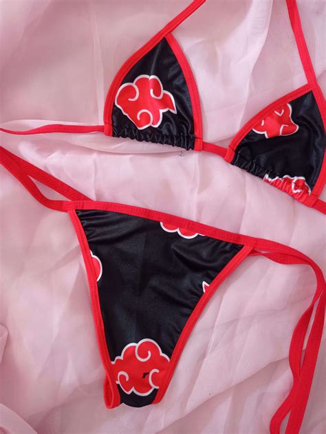 Set Akatsuki Lencería Sexy Pink Velvet