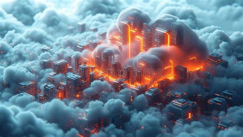 Efficient Cloud Computing Technology With Virtual Infrastructure In 3d