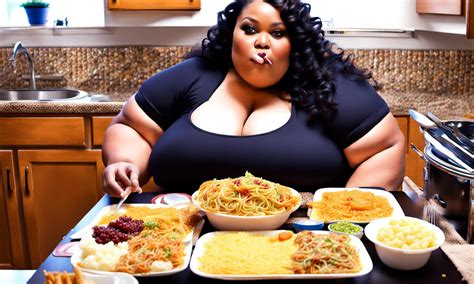 Ssbbw Girl Eating Food By Tomm2000 On Deviantart