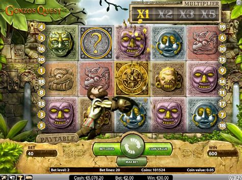 Gonzos Quest Screenshot Win Coins New Online Slots