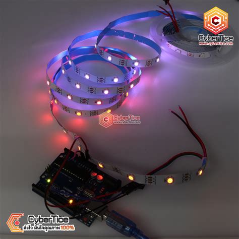 สอนใช้งาน Arduino ไฟเส้น Led Ws2812 5v Rgb ขาย Arduino อุปกรณ์