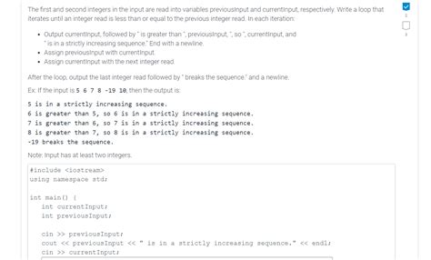Solved The First And Second Integers In The Input Are Read Chegg Com