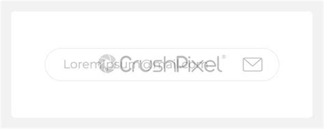 Email Input Field Ui Element Template Stock Vector 6300029 Crushpixel