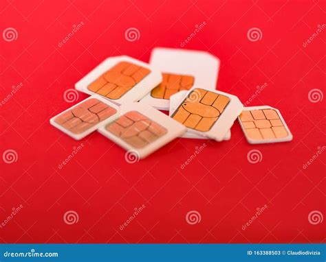 Mini Micro And Nano Sim For Phone Stock Image Image Of Trio Standard
