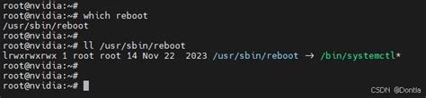 reboot命令和systemctl reboot命令区别（后者优雅重启）（systemd系统中reboot实际上是systemctl reboot的软链接） csdn博客