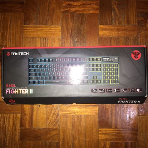 Fantech RGB Membrane Keyboard Computers Tech Parts Accessories Computer Keyboard On Carousell