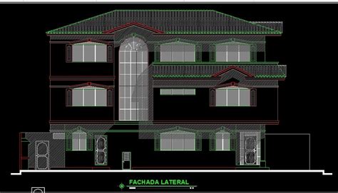 Autocad Architectural Rendering For Exterior