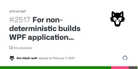 for non deterministic builds wpf application crashes on resource dictionary load · issue 2517
