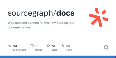 Github Sourcegraphdocs Web App And Content For The New Sourcegraph Documentation