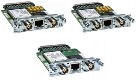 Cisco High Speed WAN Interface Cards Third Generation Wireless WAN High Speed WAN Interface