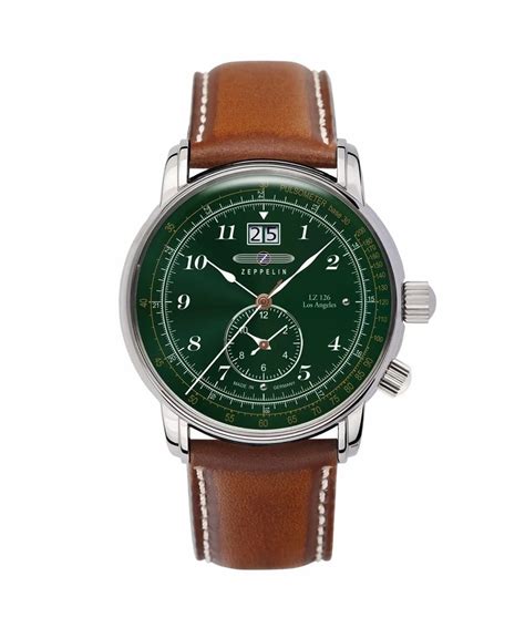 Zeppelin LZ126 Los Angeles Green 8644-4 - Quartz Watch