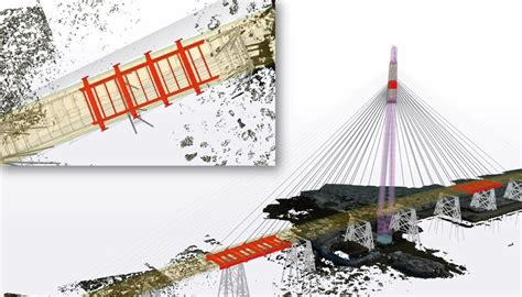 bim based geometry control in cable stayed bridge construction